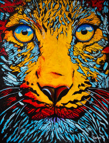 felin, by the artist Stephane Caron | Gallea