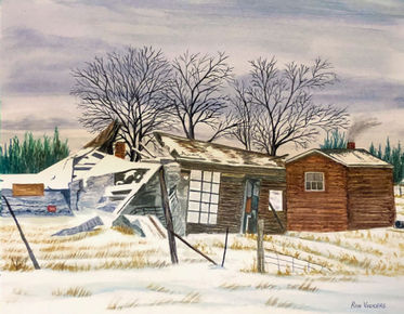 Last Home Standing, by the artist Ron Vickers | Gallea