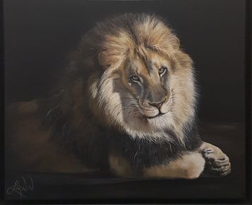 Aslan, by the artist Linda Irwin | Gallea
