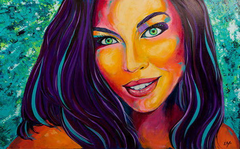 Fanny, by the artist Isabelle Castilloux MissIzArt | Gallea