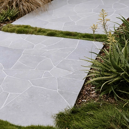 calibrated limestone paving