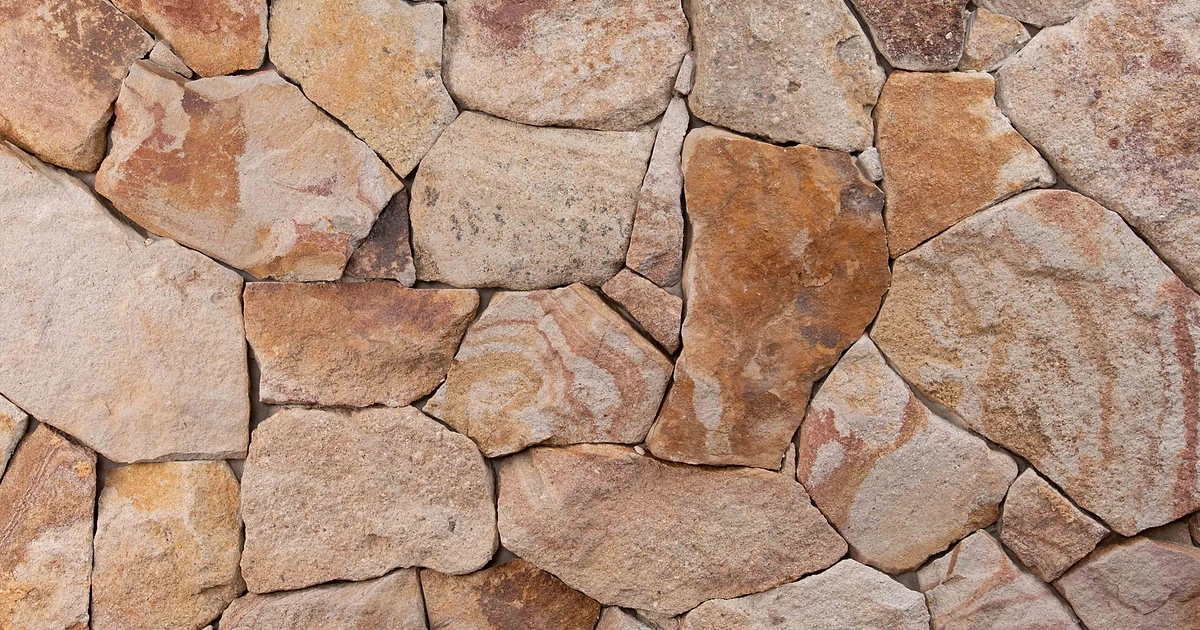 DROVER Sandstone Walling - Natural Lay Walling - Split | GatherCo Outlet