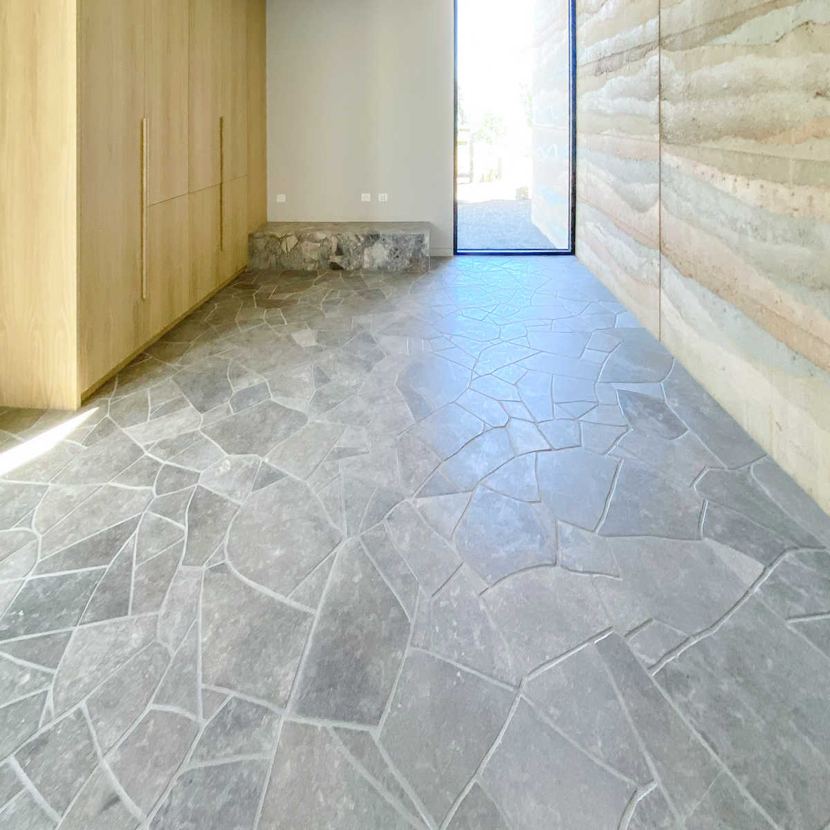 APIS Limestone - Crazy Paving - Brushed | Gather Co