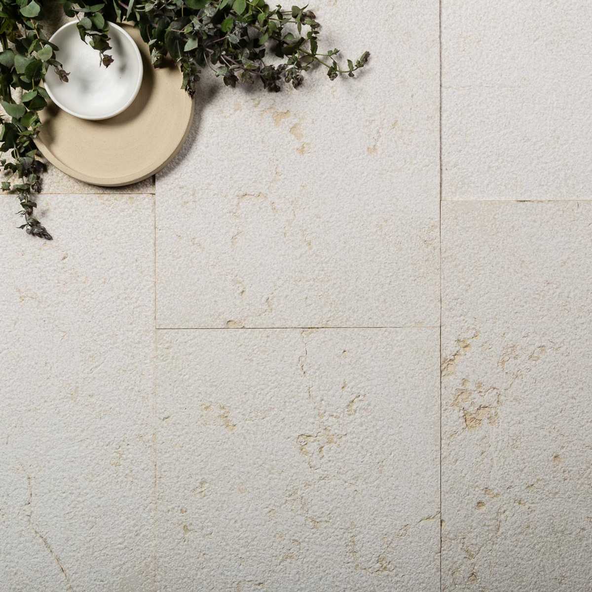 KESI Limestone - Limestone Flooring Narmer - Bush Hammered | Gather Co