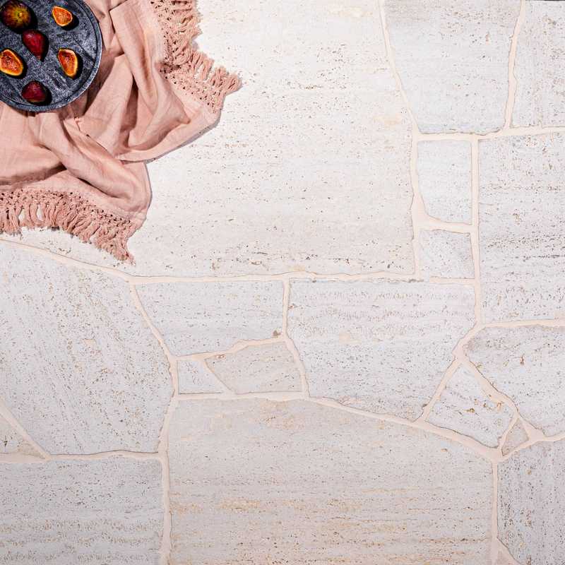 ROMANO Travertine - Crazy Paving - Sand Blasted | Gather Co