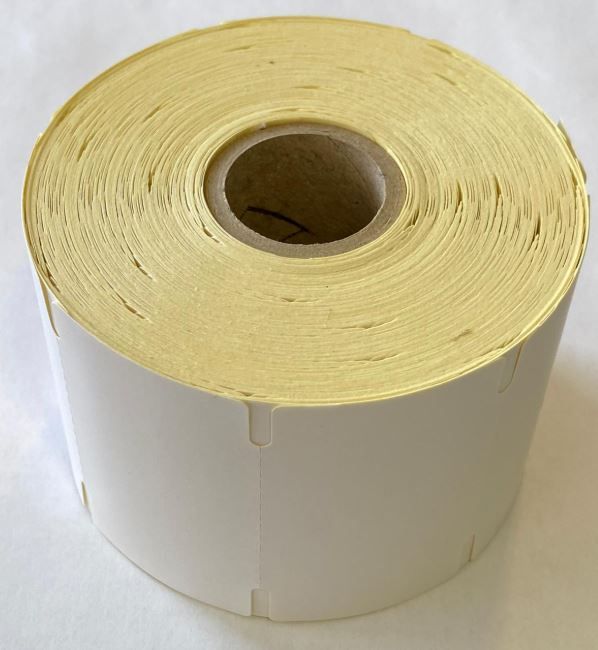 Schapkaart wit 60x38 1000/rol