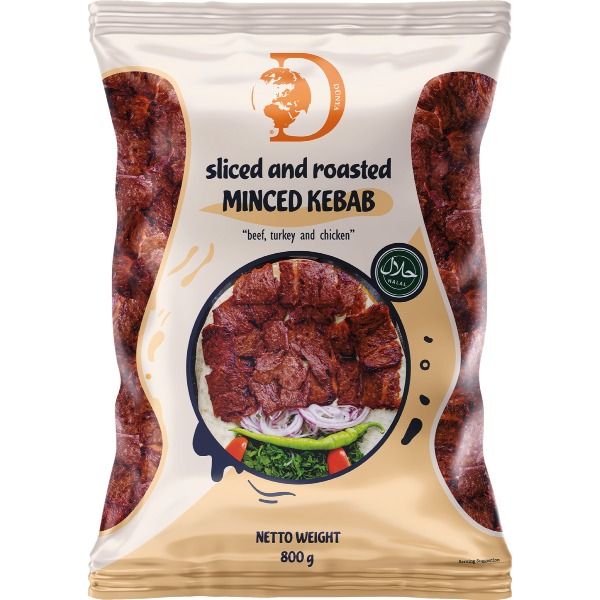 SLICED AND ROASTED MINCED KEBAB