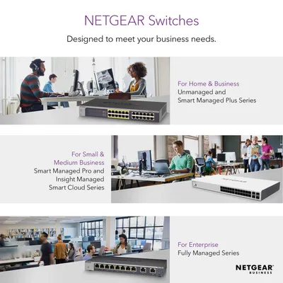 Netgear FS116P-200INS Fast Ethernet Unmanaged Switch