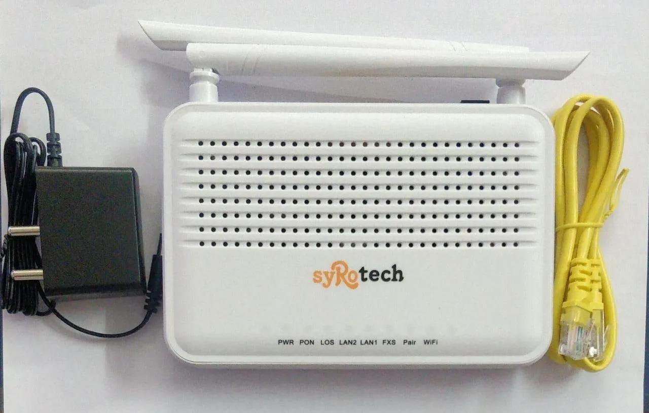 Syrotech-XPON-1110-WDONT Wireless ONT (1GE+1FE+1POTS+Wi