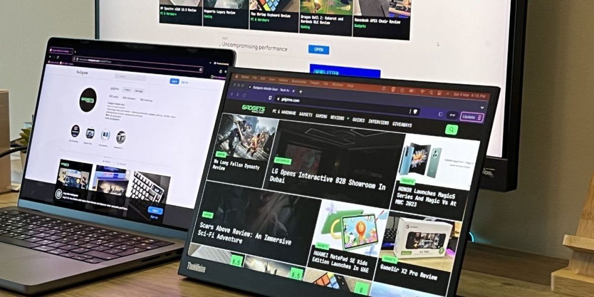 Lenovo ThinkVision M14d review - Gadgets Middle East