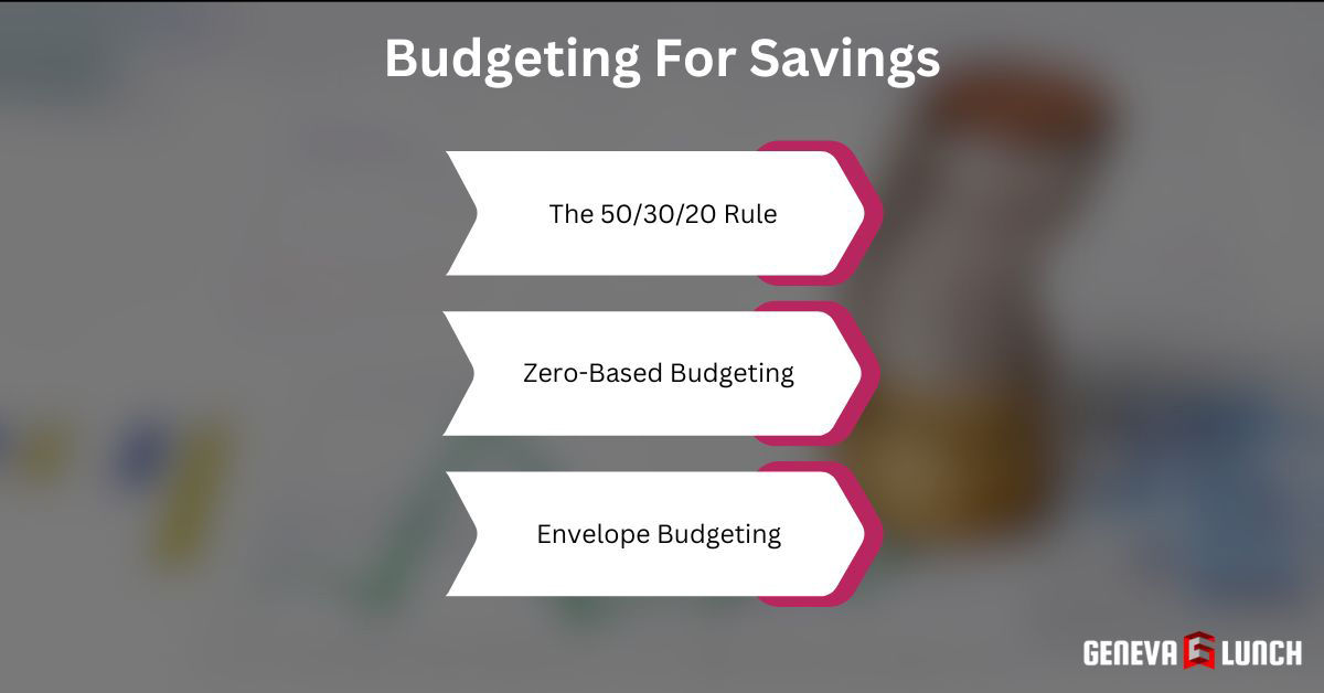 What Is Saving? Types, Plan & Tips For Different Life Stages - Geneva Lunch