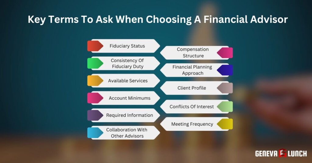 How To Choose A Financial Advisor Complete Guide Geneva Lunch