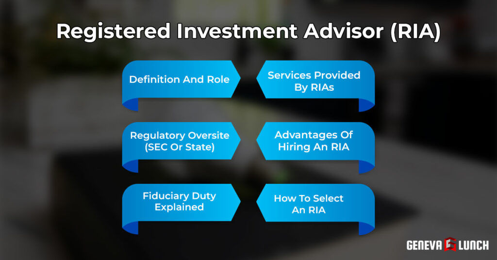 13 Types Of Financial Advisors (Services & How To Choose) - Geneva Lunch
