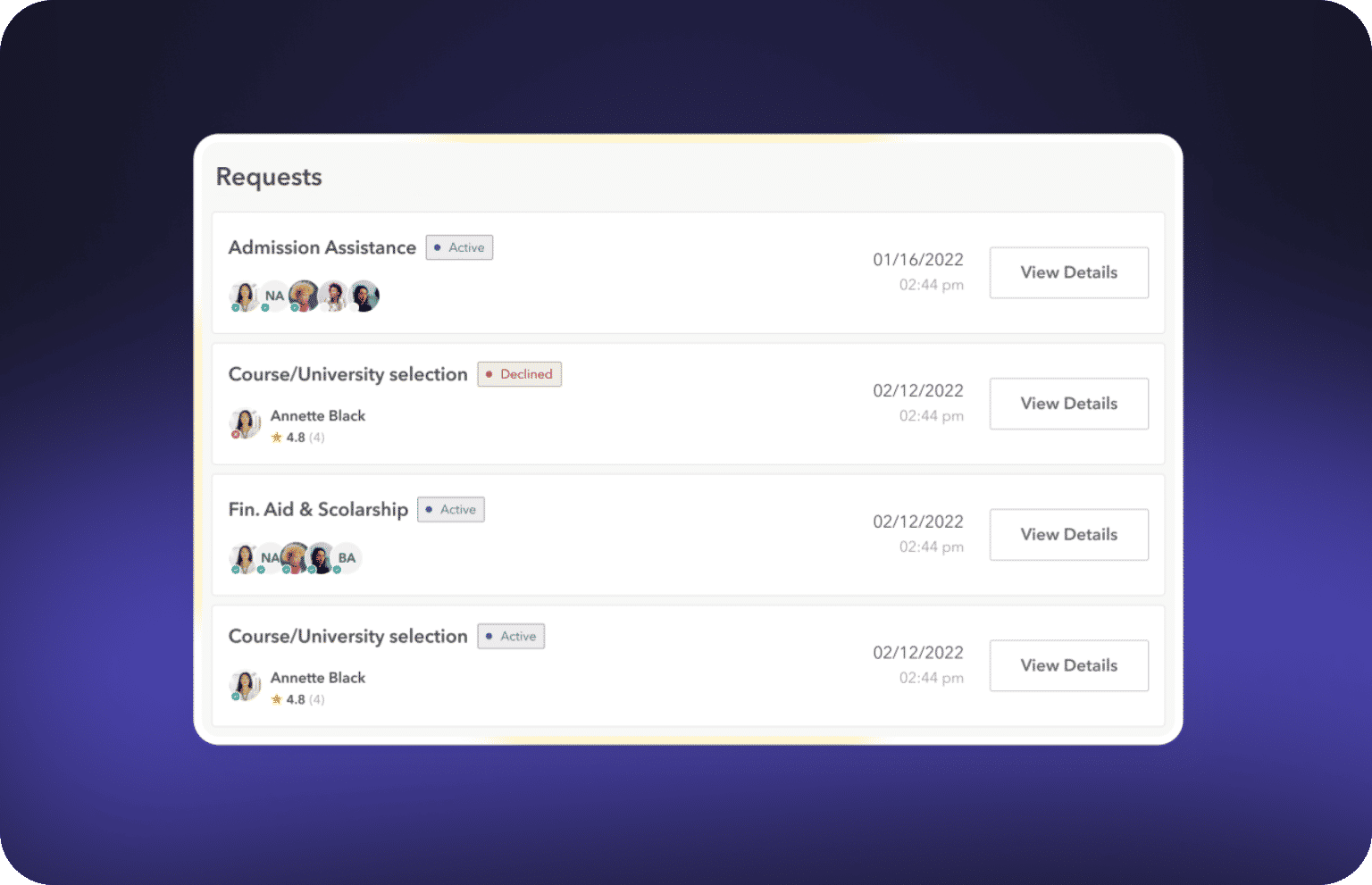Education platform development