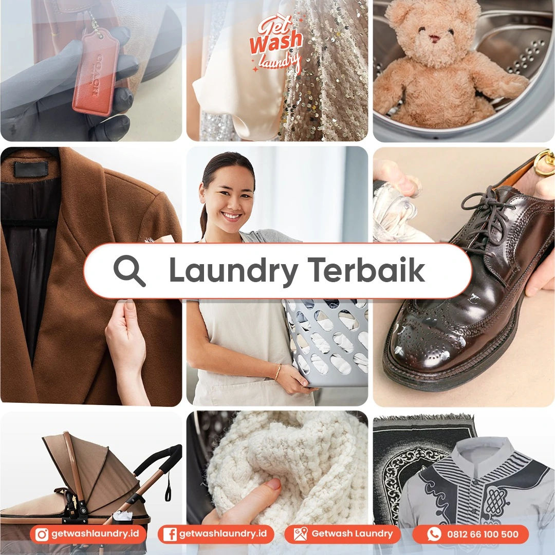 Getwash Laundry Terdekat di Bintaro - Profesional & Premium
