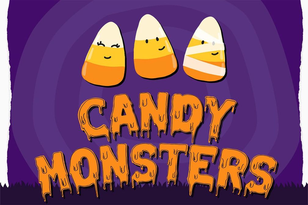 Melted Monster – Halloween Pack Layered Font - DM Letter Studio