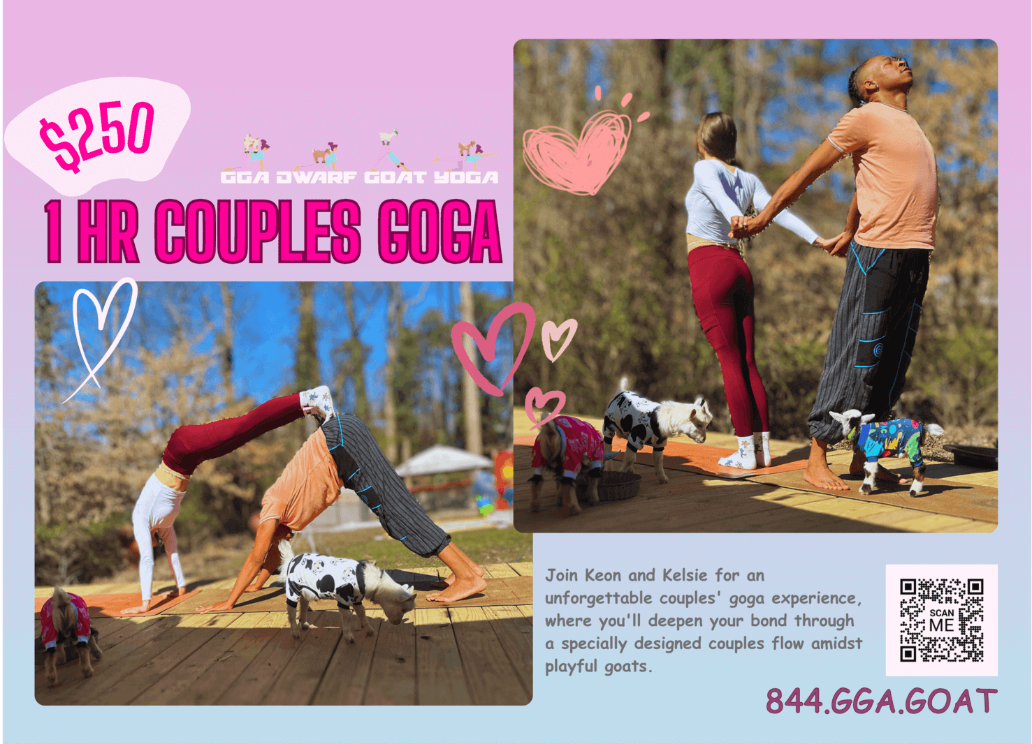 Goat Yoga Cow Cuddling Hike Pilates Reiki Meditation | Atlanta, GA