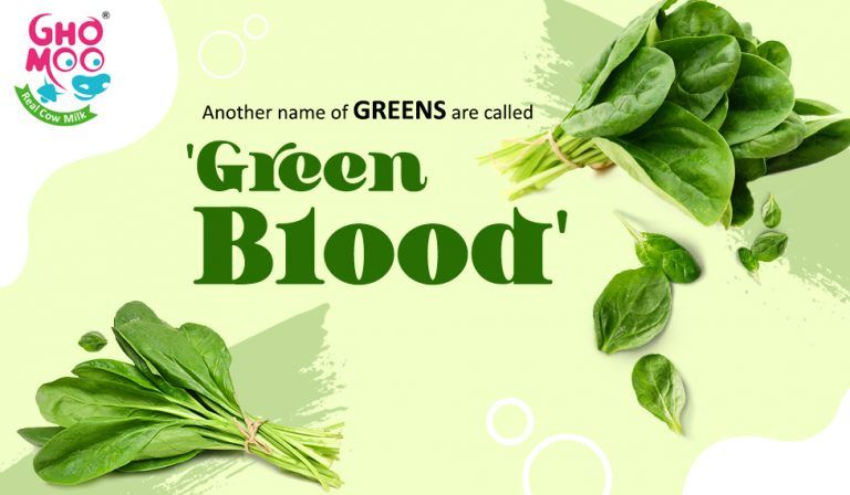 Another Name Of Greens Are Called 'Green Blood’ - Ghomoo