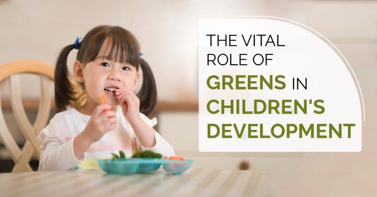 The Essential Contribution of Greens to Children's Development - Ghomoo