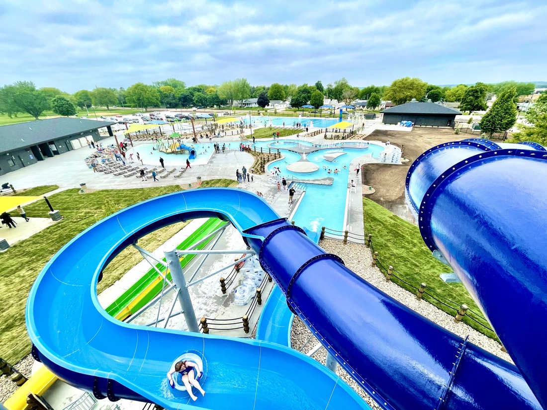 The Huether Family Aquatics Center: Chambers, City's, Commercial Clubs ...