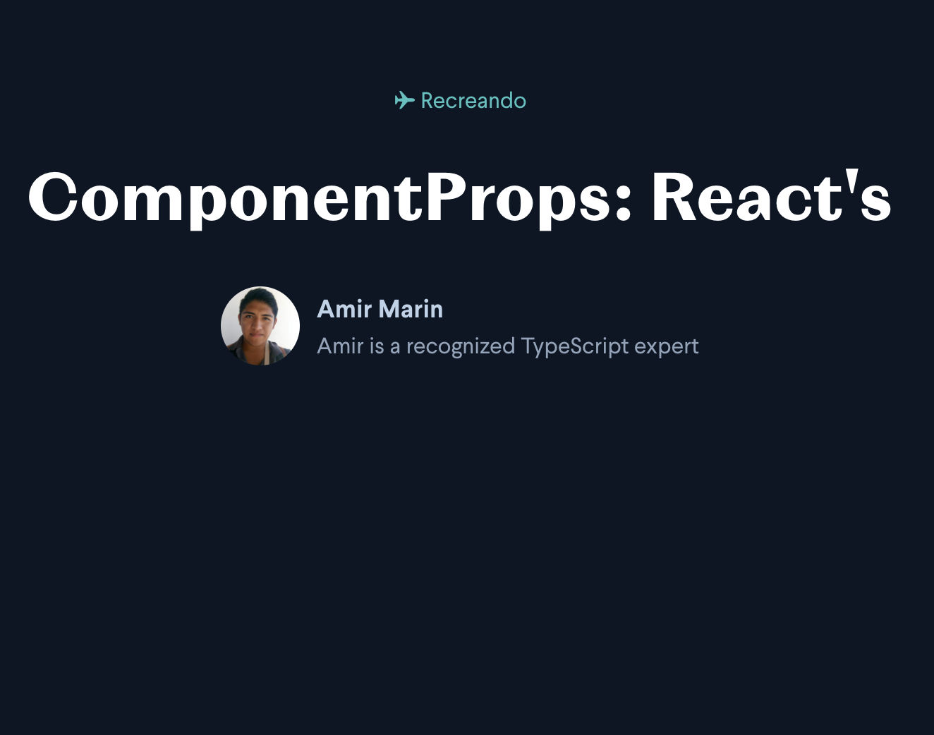 Guide To Using Componentprops In React With Typescript And Custom Props 6449