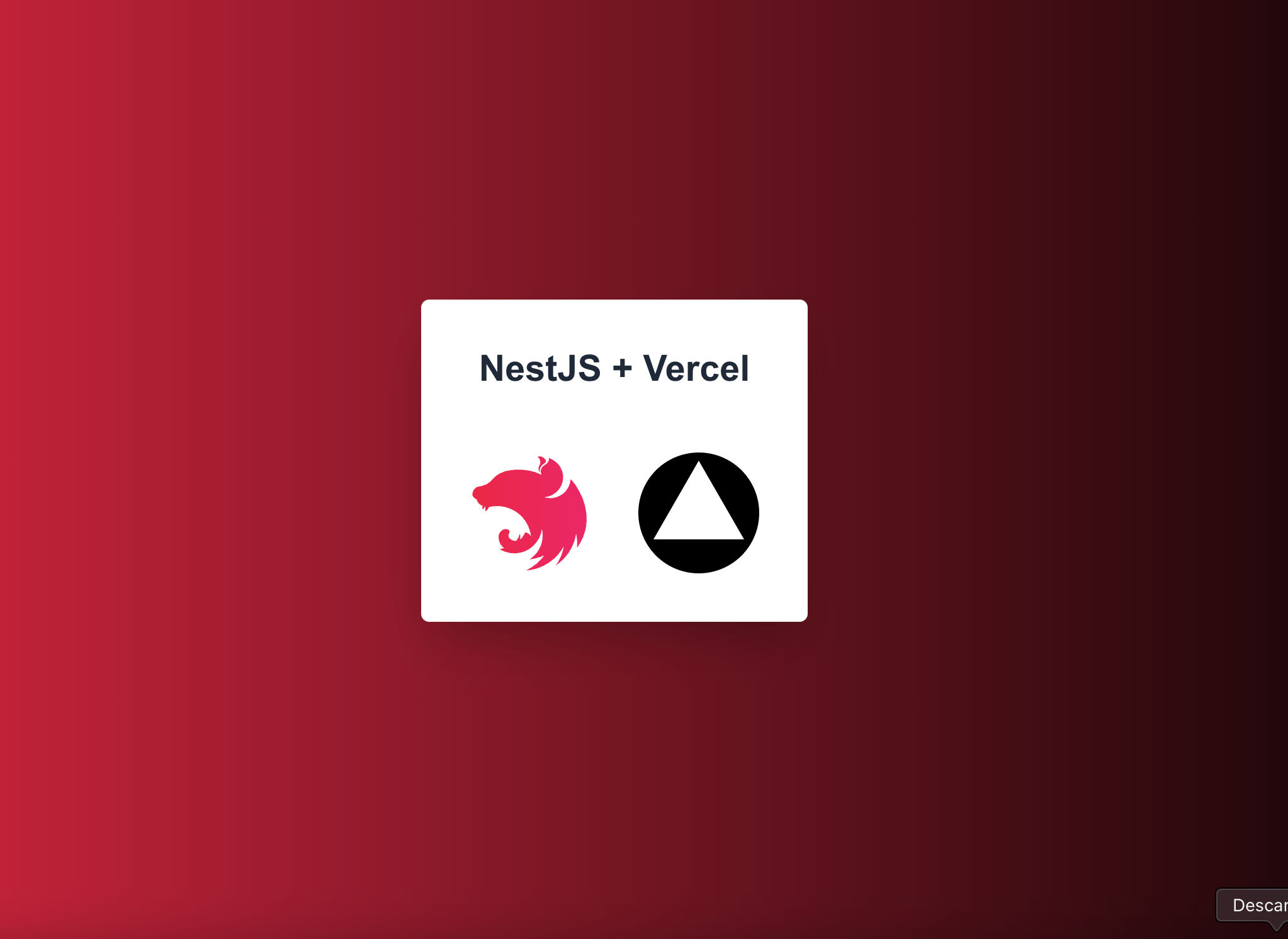 Cómo desplegar un proyecto NestJS en Vercel