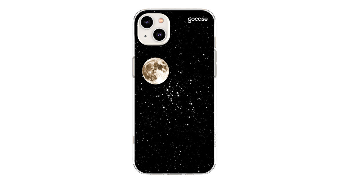 Capinha para celular Universo e Lua - Gocase