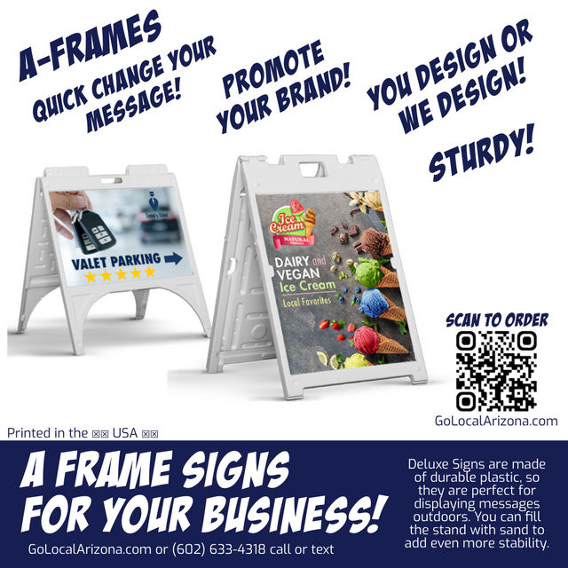 Signicade A Frame Signs - Small Business Products & Services By Go ...