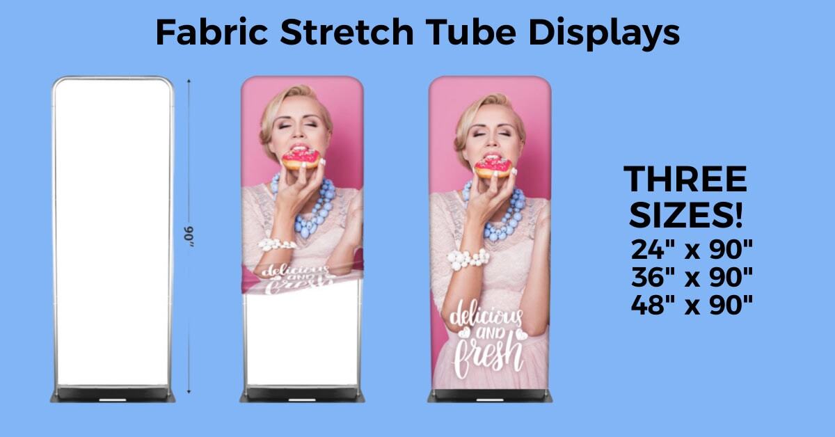 Stretch Fabric Tube Displays - Small Business Products & Services By Go ...