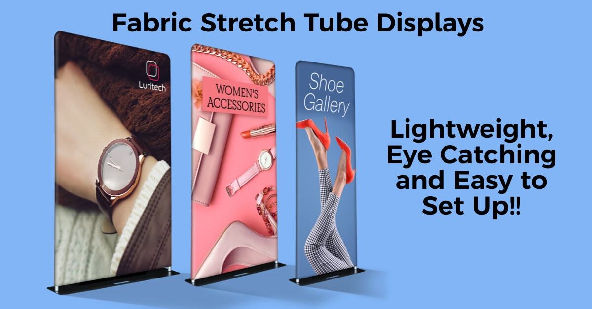 Stretch Fabric Tube Displays - Small Business Product By Go Local Arizona