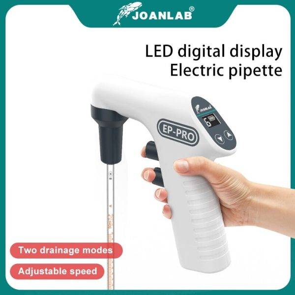 JOANLAB Electric Pipette Controller Large Volume Automatic Pipette ...