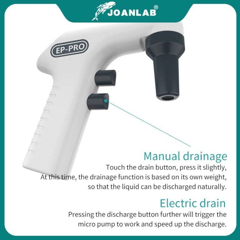 JOANLAB Electric Pipette Controller Large Volume Automatic Pipette ...