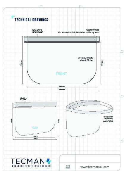 Medical Grade Face Shield - Face Visor - Bulk Buy (Box Of 400) | Buy ...