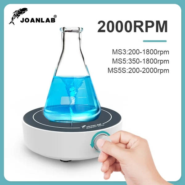 JOANLAB Mini Magnetic Stirrer Laboratory Liquid Mixer Magnetic Mixer ...