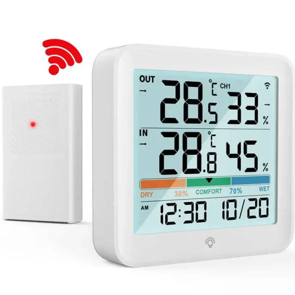 LCD Digital Thermometer Hygrometer: Digital Thermometer | Hygrometer ...