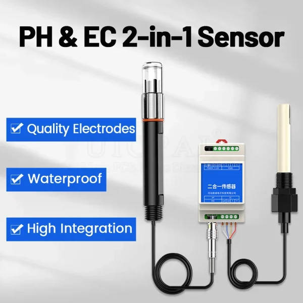 Din Rail PH EC Sensor: Ph Ec Sensor | Industrial Ph Sensor | Ph Sensor ...
