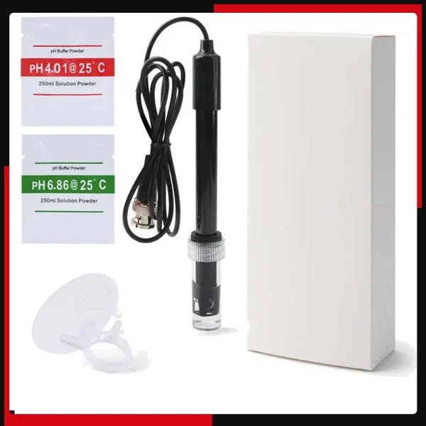 PH Replacement Probe Aquarium Hydroponic Sensor: Ph Probe | Ph Meter ...