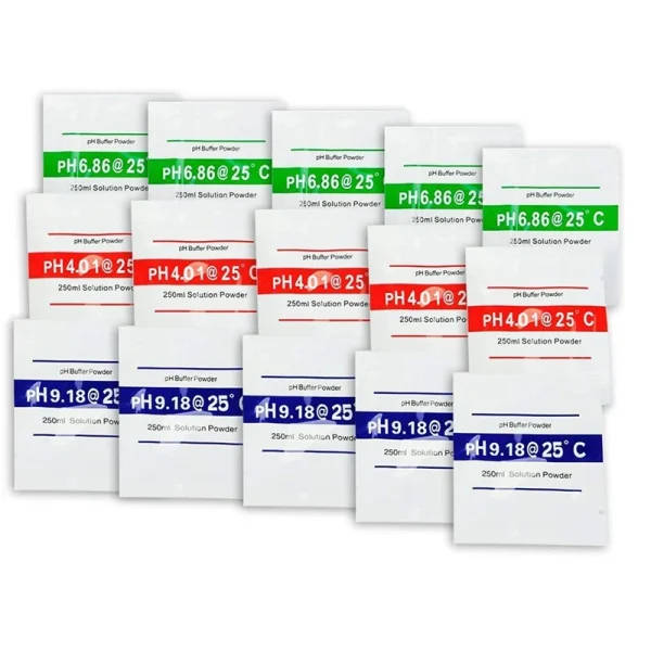 Ph Meter Calibration Buffer Solution Powder Packets: Ph Calibration ...