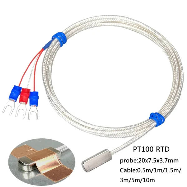 Stainless Steel PT100 Surface RTD Sensor | Industrial Temperature ...