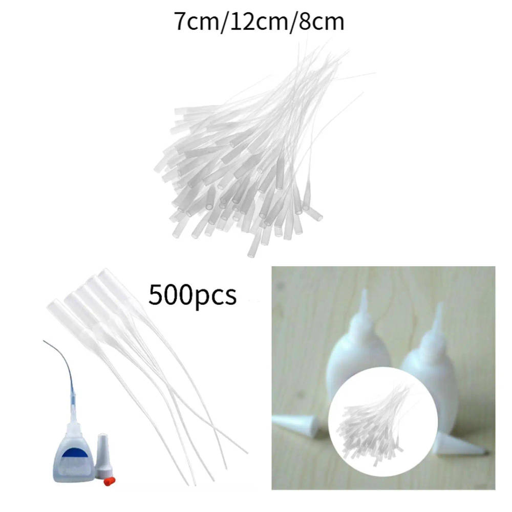 Precision Glue Tips Applicators | Craft & Lab Projects | 500 Pieces
