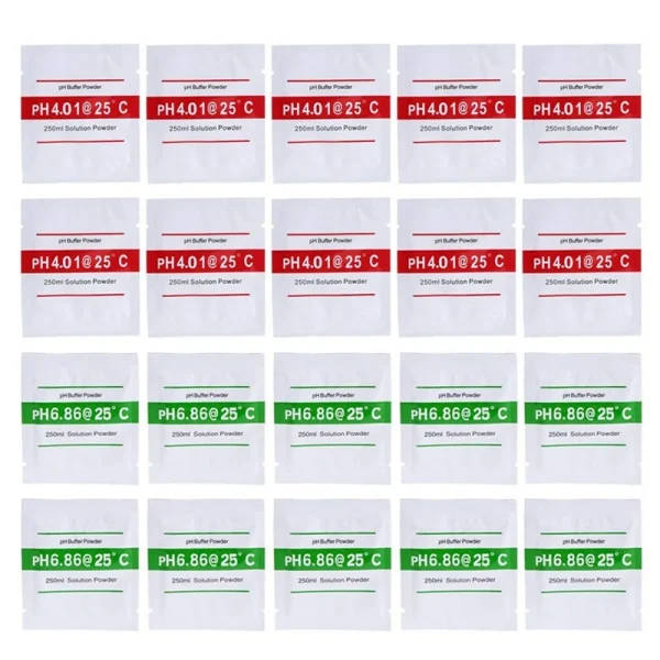 Ph Meter Calibration Buffer Solution Powder Packets: Ph Calibration ...