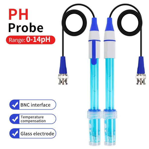Ph Sensor Electrode Replacement Kit | Aquarium PH Probe | BNC Connector