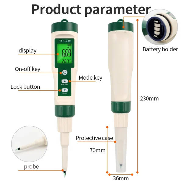 Portable PH Meter | Digital Acidity Tester