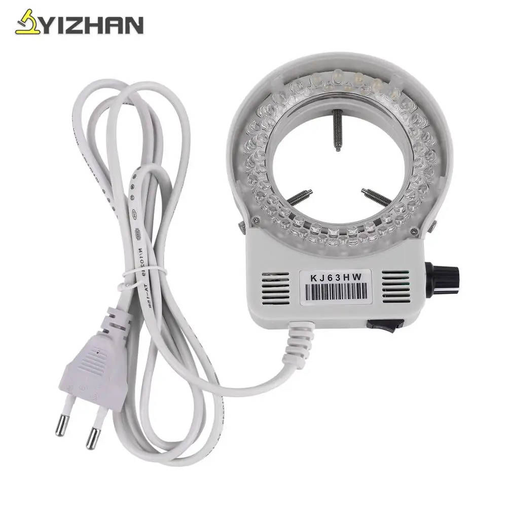 Microscope LED Ring Light: Laboratory-Grade Illuminator Lamp ...