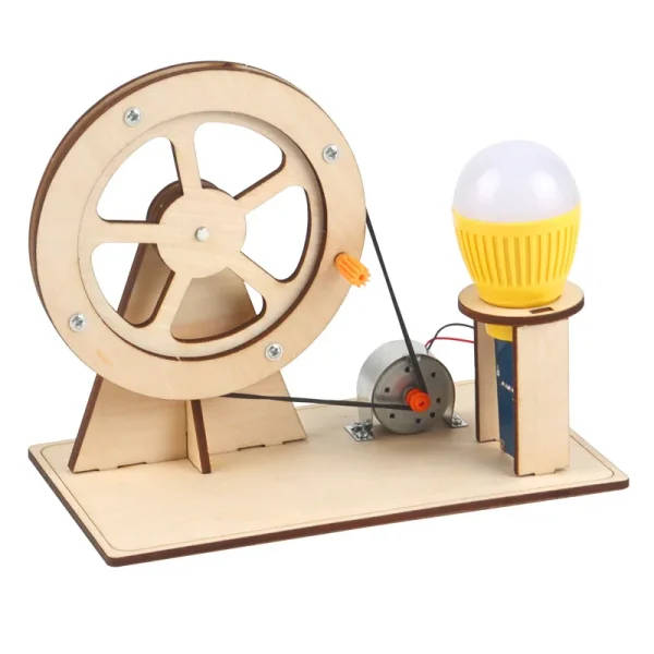 STEM Technology Gadget Physics Kit: Wooden Hand Generator | Stem ...