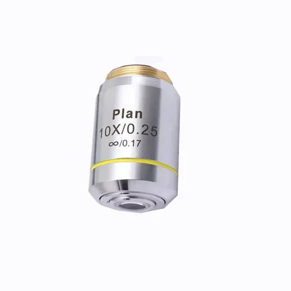 Olympus Microscope Objective Lens: 4X 10X 20X 40X 60X 100X Plan ...