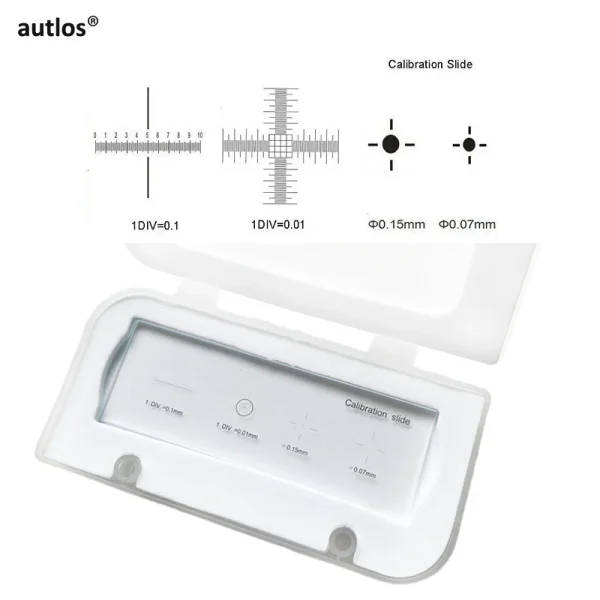 Microscope Stage Micrometer Slide: Micrometer Slide For Microscope ...