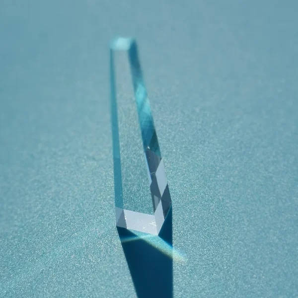Educational Isosceles Triangular Prism For Spectroscopy Lessons
