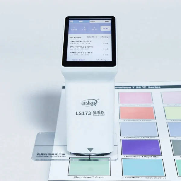LS173 Colorimeter: Touch Screen | Lab Values