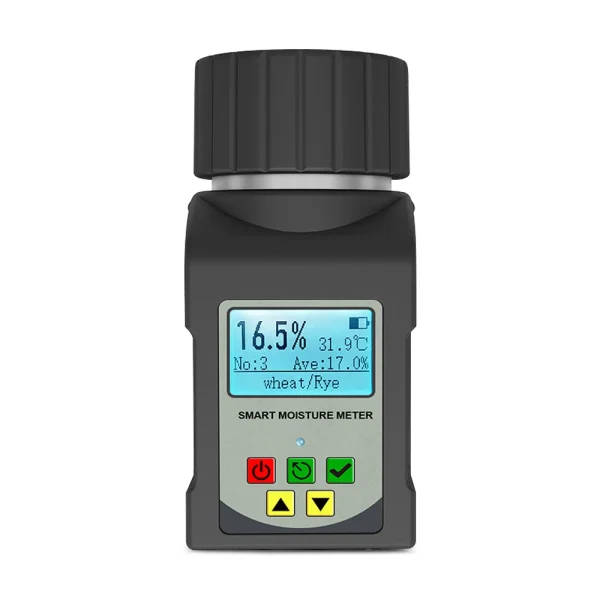 Grain Moisture Meter For Coffee Beans, Wheat & Peanuts - Smart Hygrometer